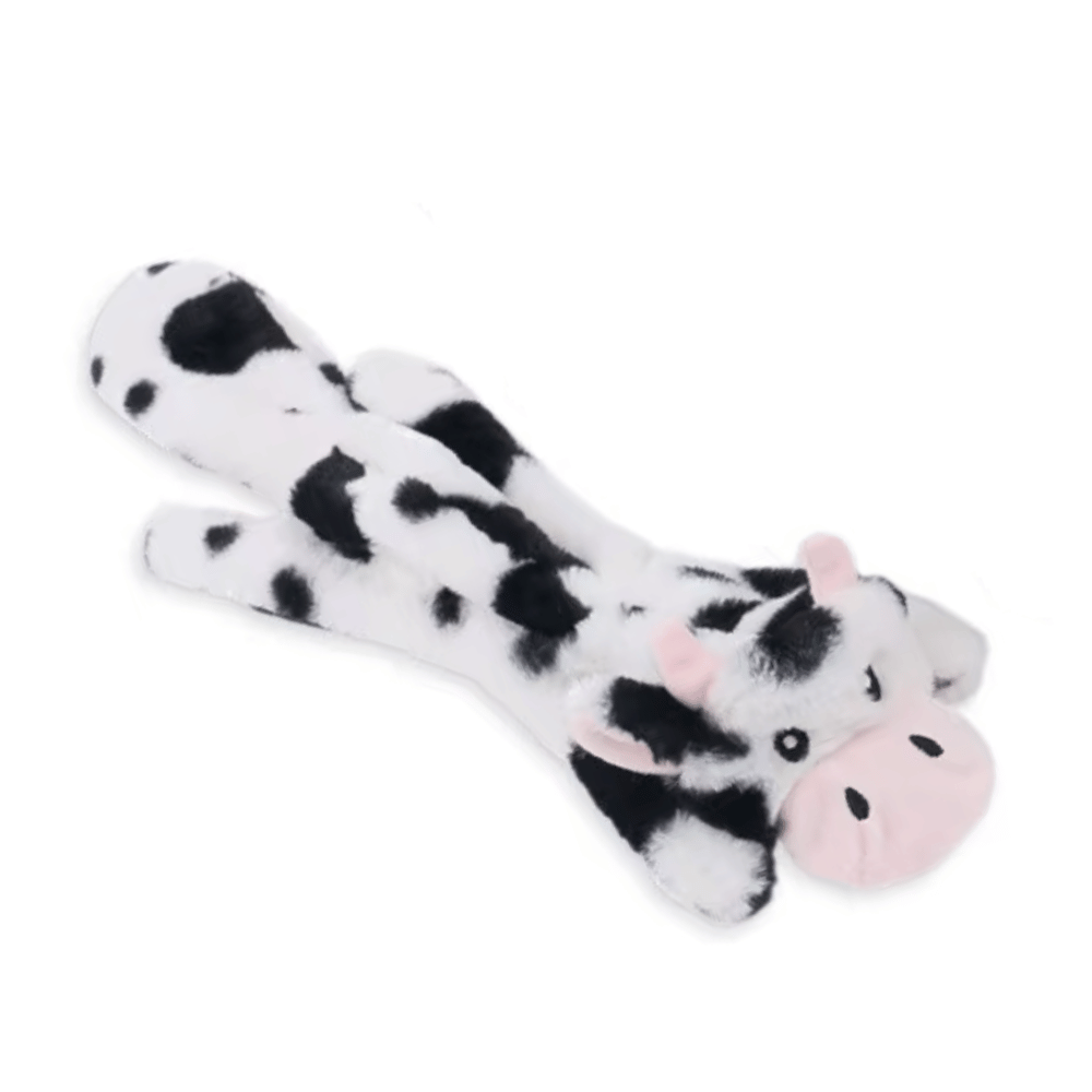 Floppy Cow Plush Dog Toy | DoggyTopia | DoggyTopia